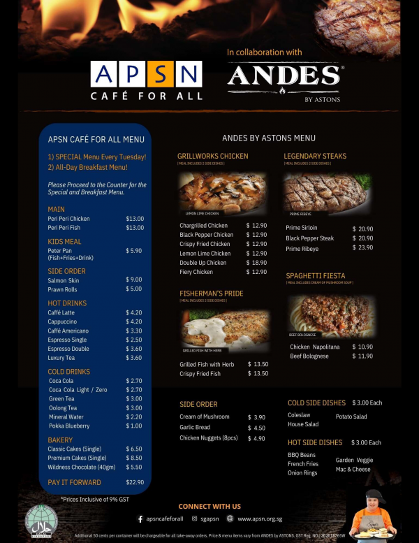 APSN | » APSN Café for All